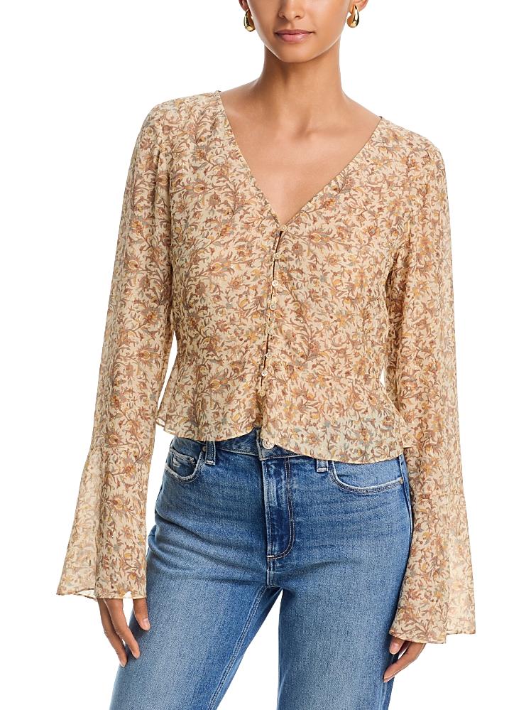 PAIGE Paige Sofia High Rise Flared Jeans